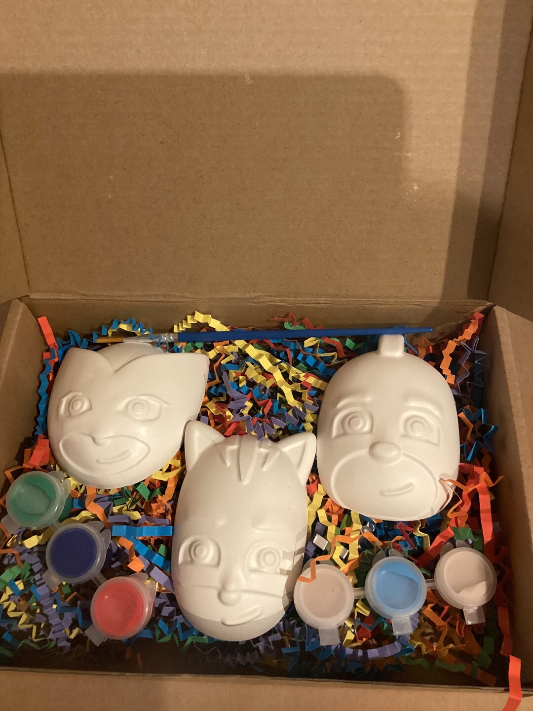 Pj Masks Paint Own Box - Etsy