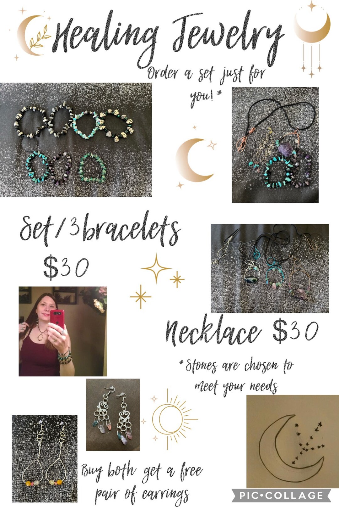 Custom Made Healing Necklace - Etsy