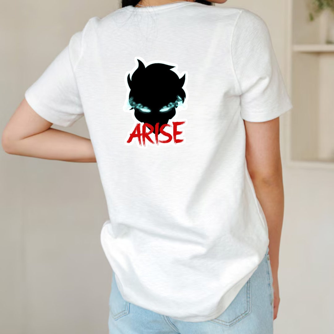 Rise Dark Caster Logo Backside Tshirt, Heavy Cotton Outerwear, Inspired ...