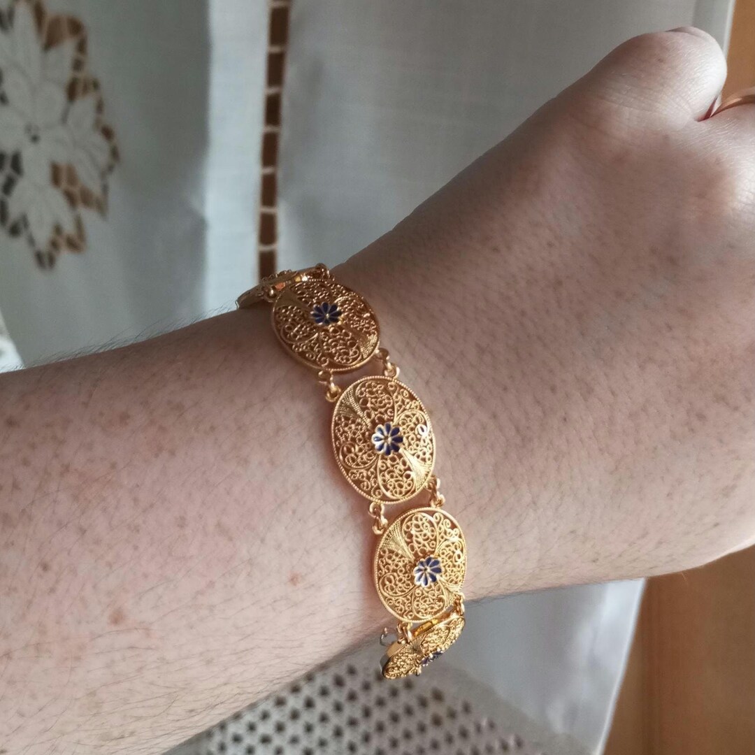Portuguese Filigree Goldfilled Bracelet Limited Edition Bracelet ...