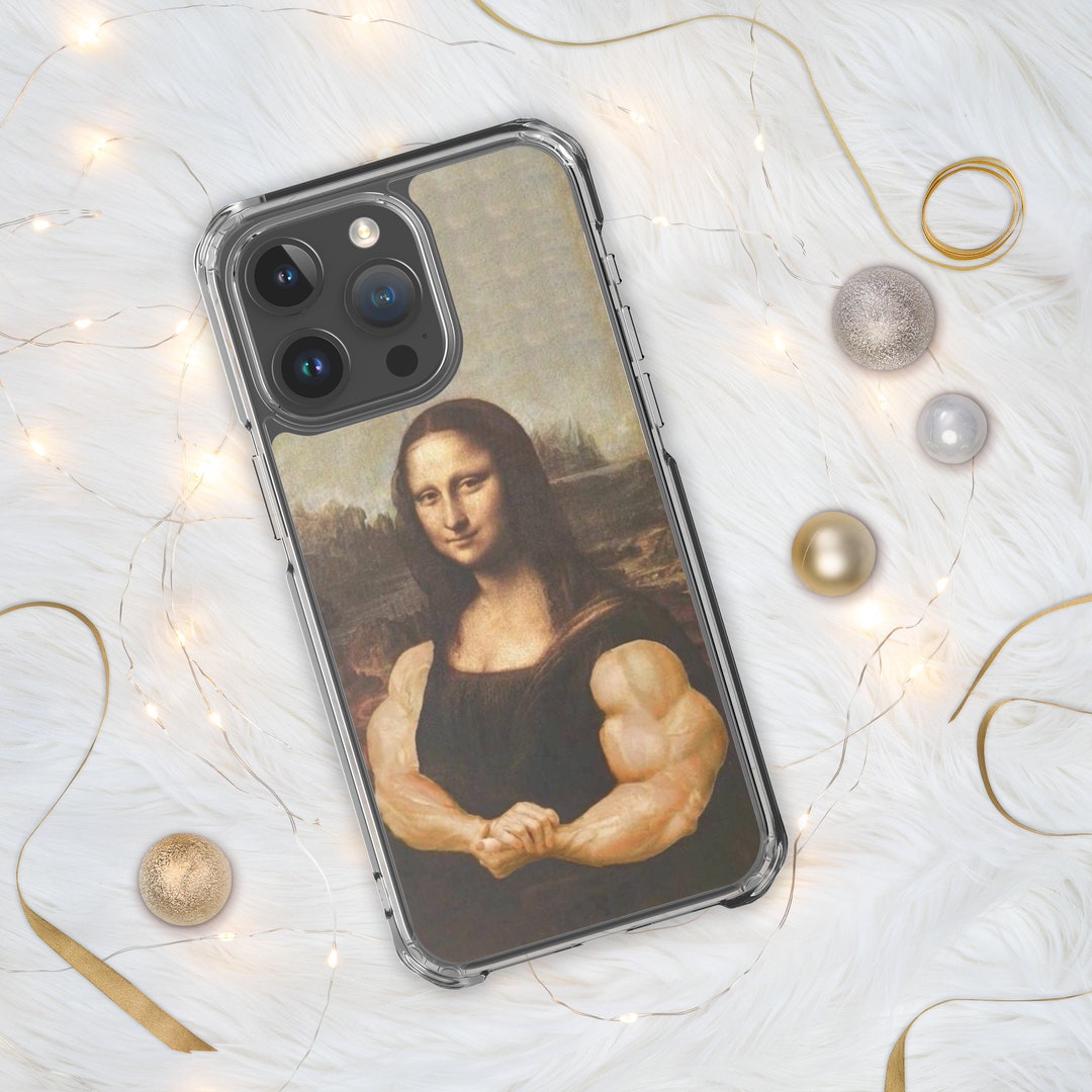 Mona Lisa Bodybuilding Phone Case | iPhone 11, iPhone 12, iPhone 13, iPhone 14, iPhone 15 -mini ...
