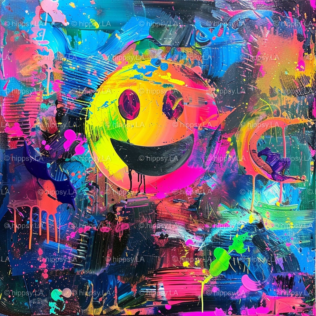 Neon Smile | Exclusive Series - Etsy