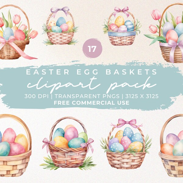 Easter Egg Basket - Etsy