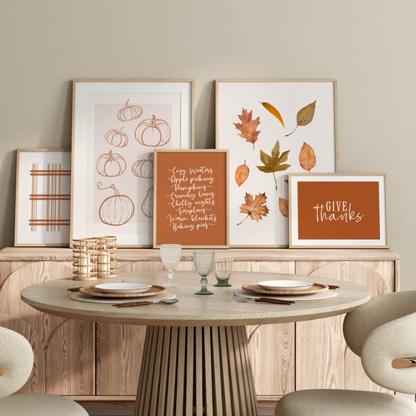 Thanksgiving Wall - Etsy