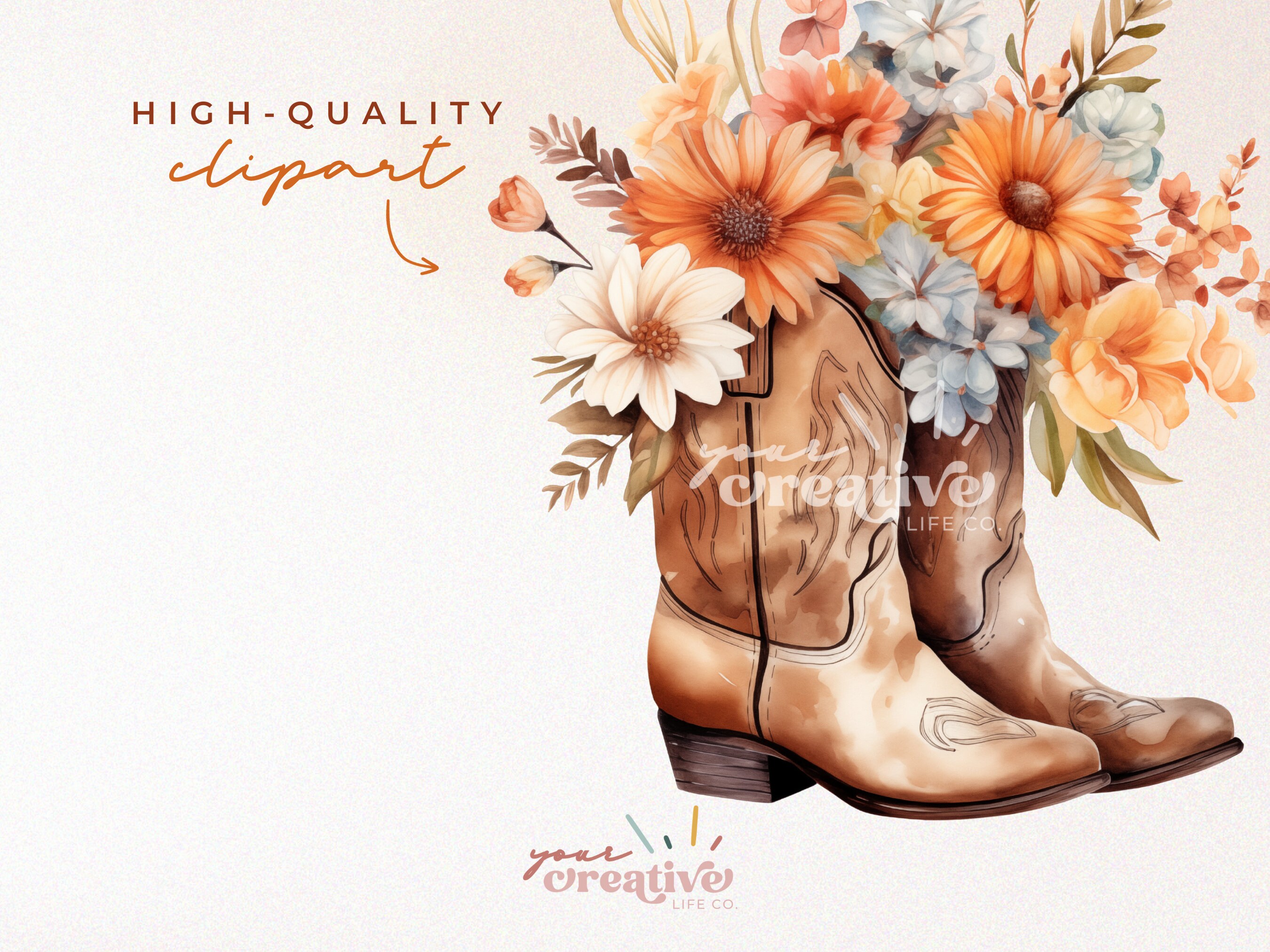 Watercolor Fall Clipart Bundle Watercolor Autumn Clipart - Etsy