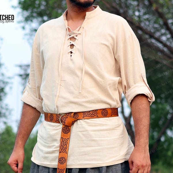 Linen Renaissance Faire Shirt - Etsy UK