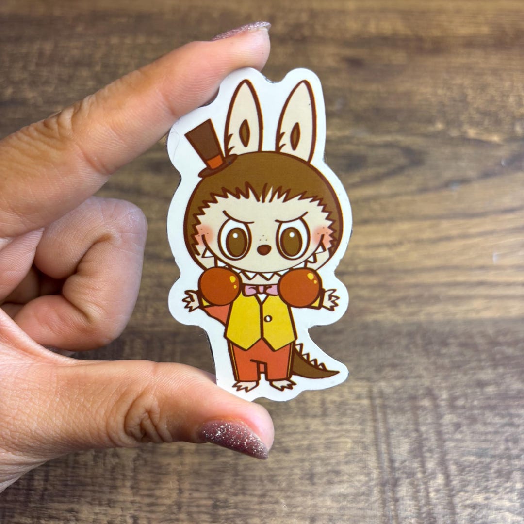 Handmade Labubu Fridge Magnet – Cute Character Magnet for Fans ...
