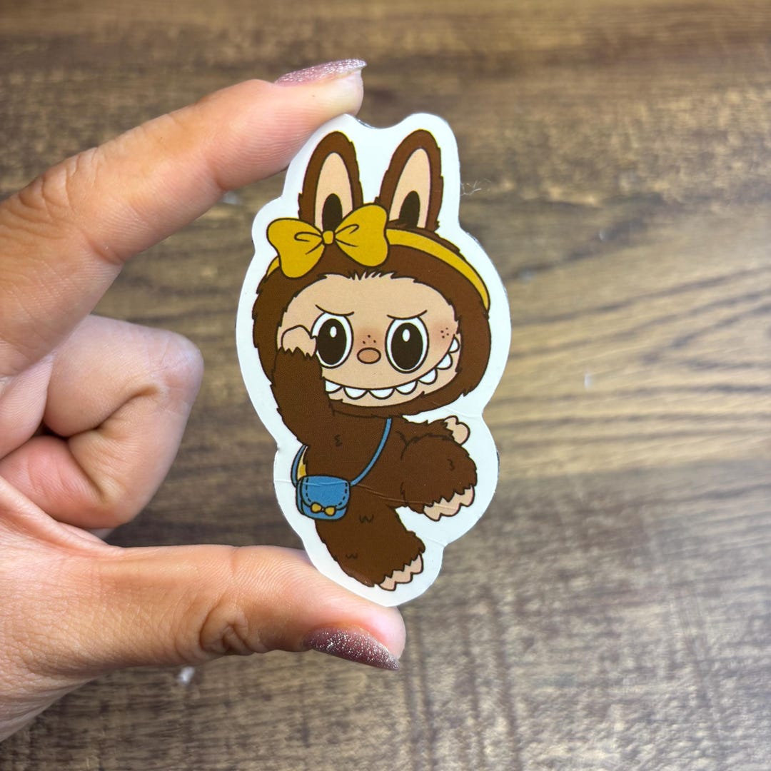 Handmade Labubu Fridge Magnet – Cute Character Magnet for Fans ...