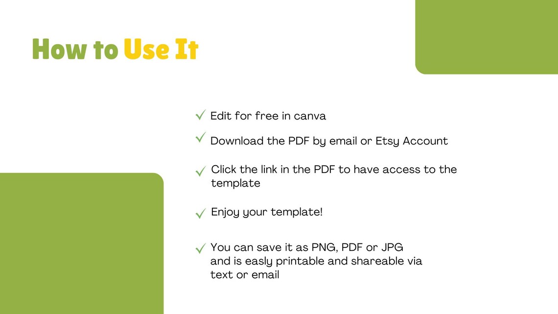 Green Modern Shop Profile Presentation Template Editable Pages for ...