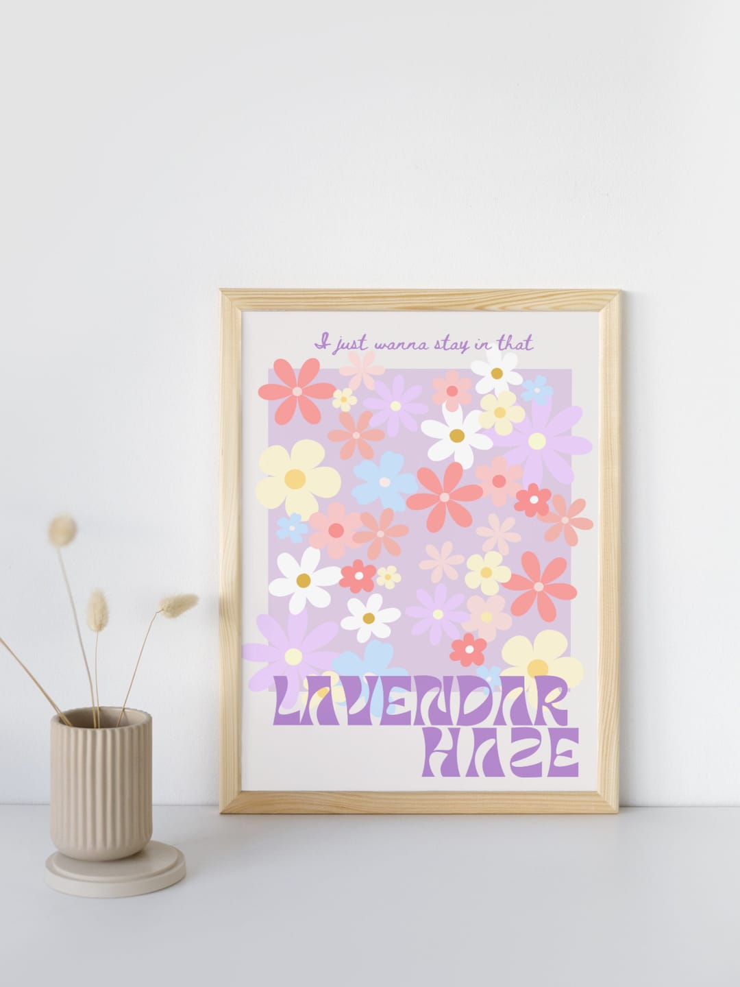 Taylor Swift Poster Print Aesthetic Wall Art Lavender Haze Midnights ...