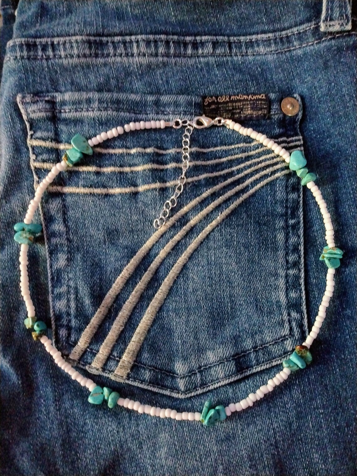 The "cowgirl's Dream" - Western Choker | Beaded Choker | 12-20 In. - Etsy