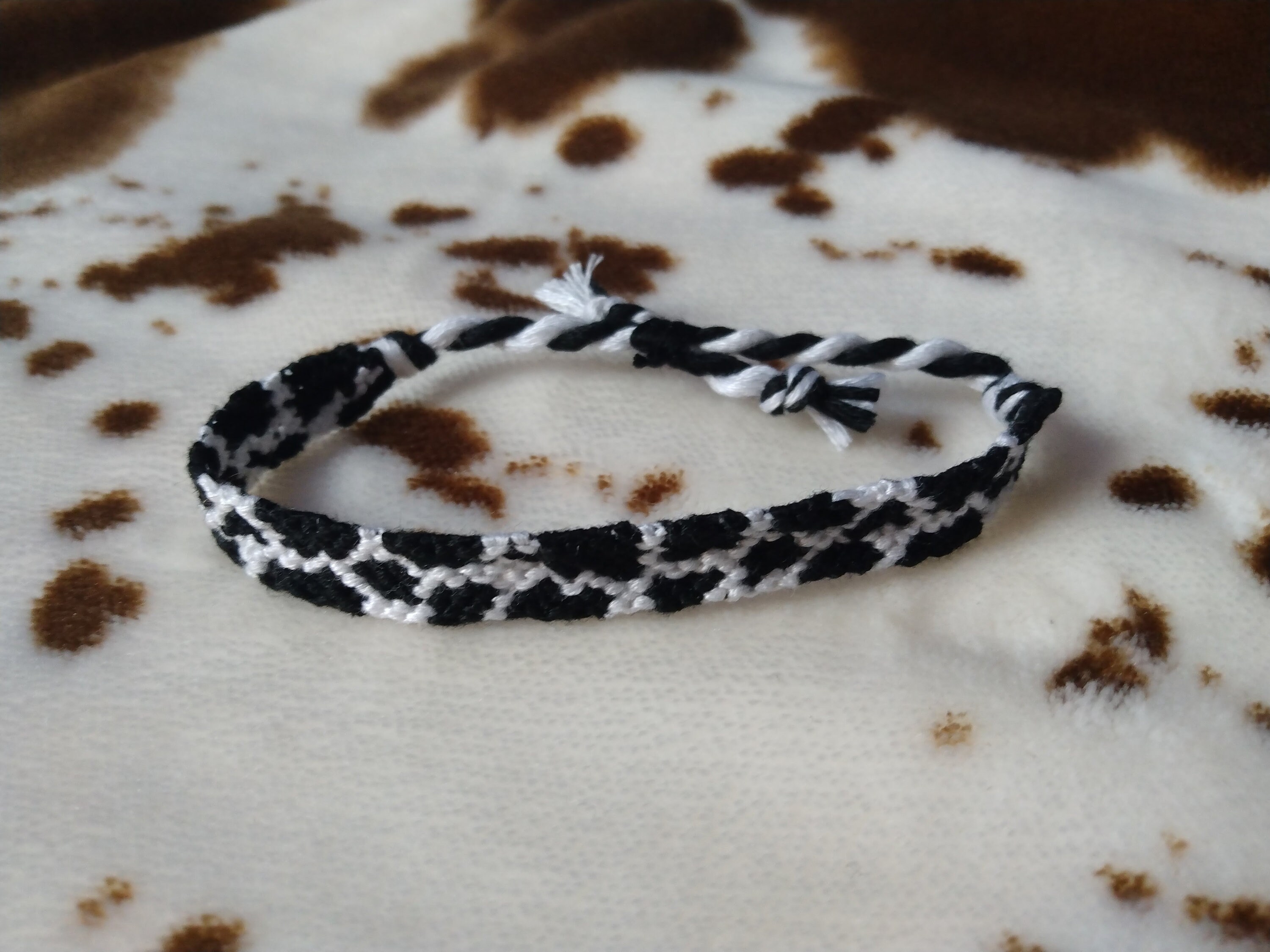 Cow Print Western Bracelet | Friendship Bracelet | Cow Print | Cow ...
