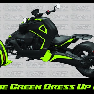 Lime Green "dress up Kit" Canam Ryker - Etsy