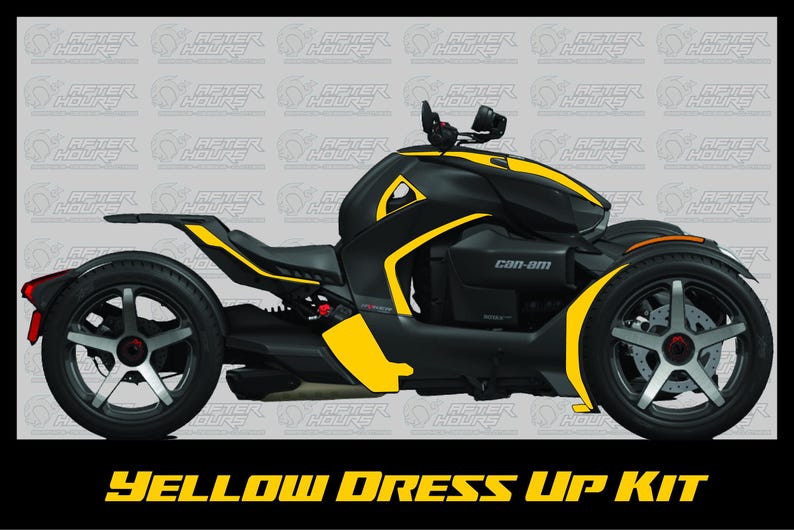 Yellow "dress up Kit" Canam Ryker - Etsy