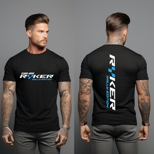 Can-am Ryker Rally Edition T-shirt Vertical Back Logo - Etsy