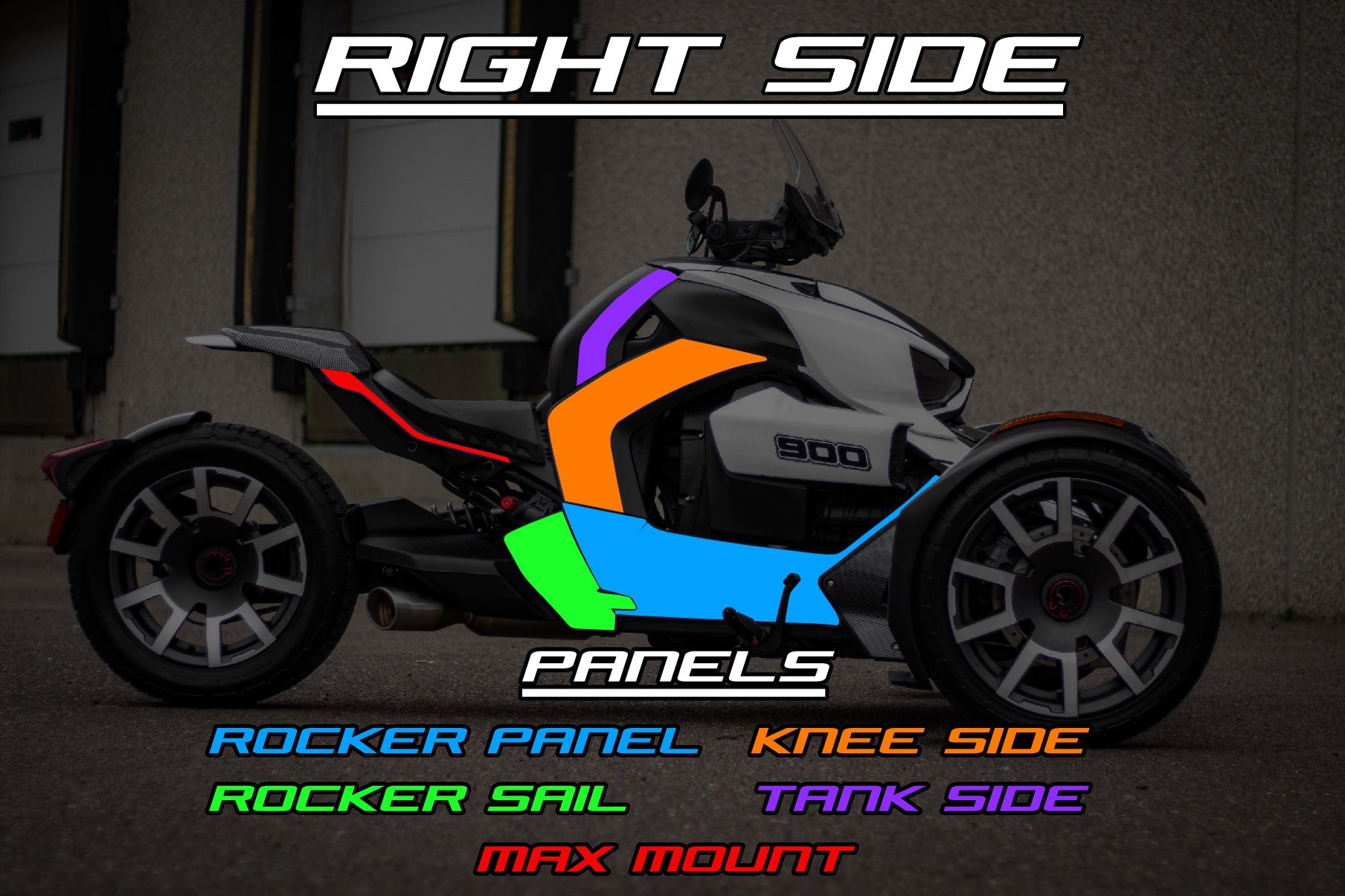 Full Wrap Kit Customizable - Can-am Ryker - Etsy