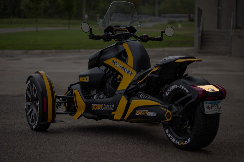 Rear Fender 2 Piece Wrap Can-am Ryker - Etsy
