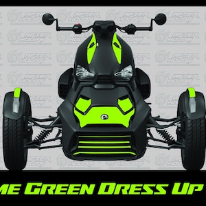 Lime Green "dress up Kit" Canam Ryker - Etsy
