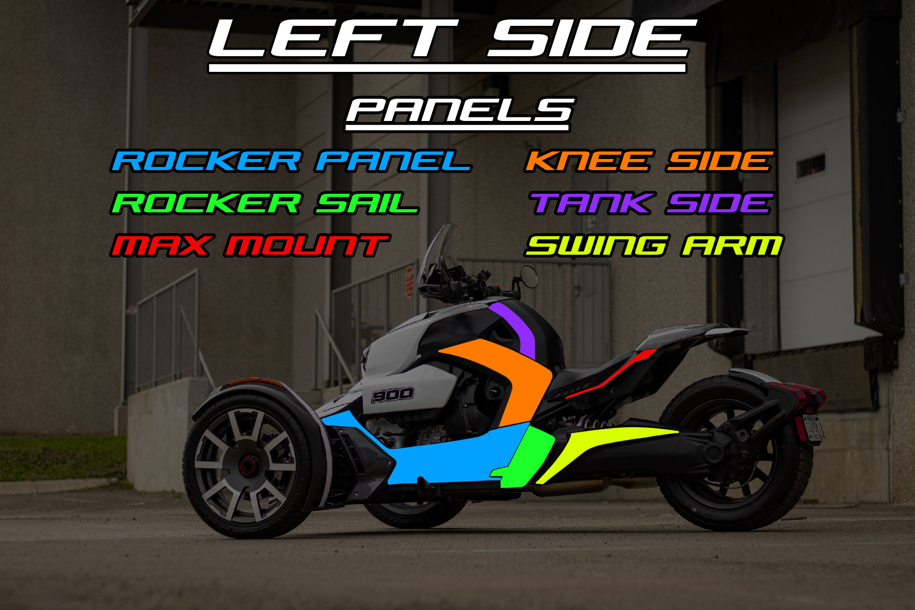 Full Wrap Kit Customizable - Can-am Ryker - Etsy
