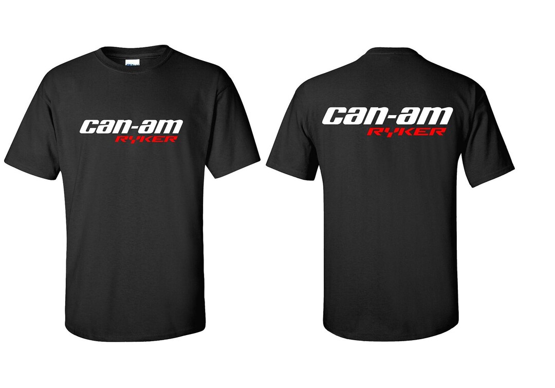 Can-am Ryker T-shirt Horizontal Logo - Etsy