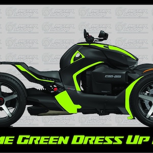 Lime Green "dress up Kit" Canam Ryker - Etsy