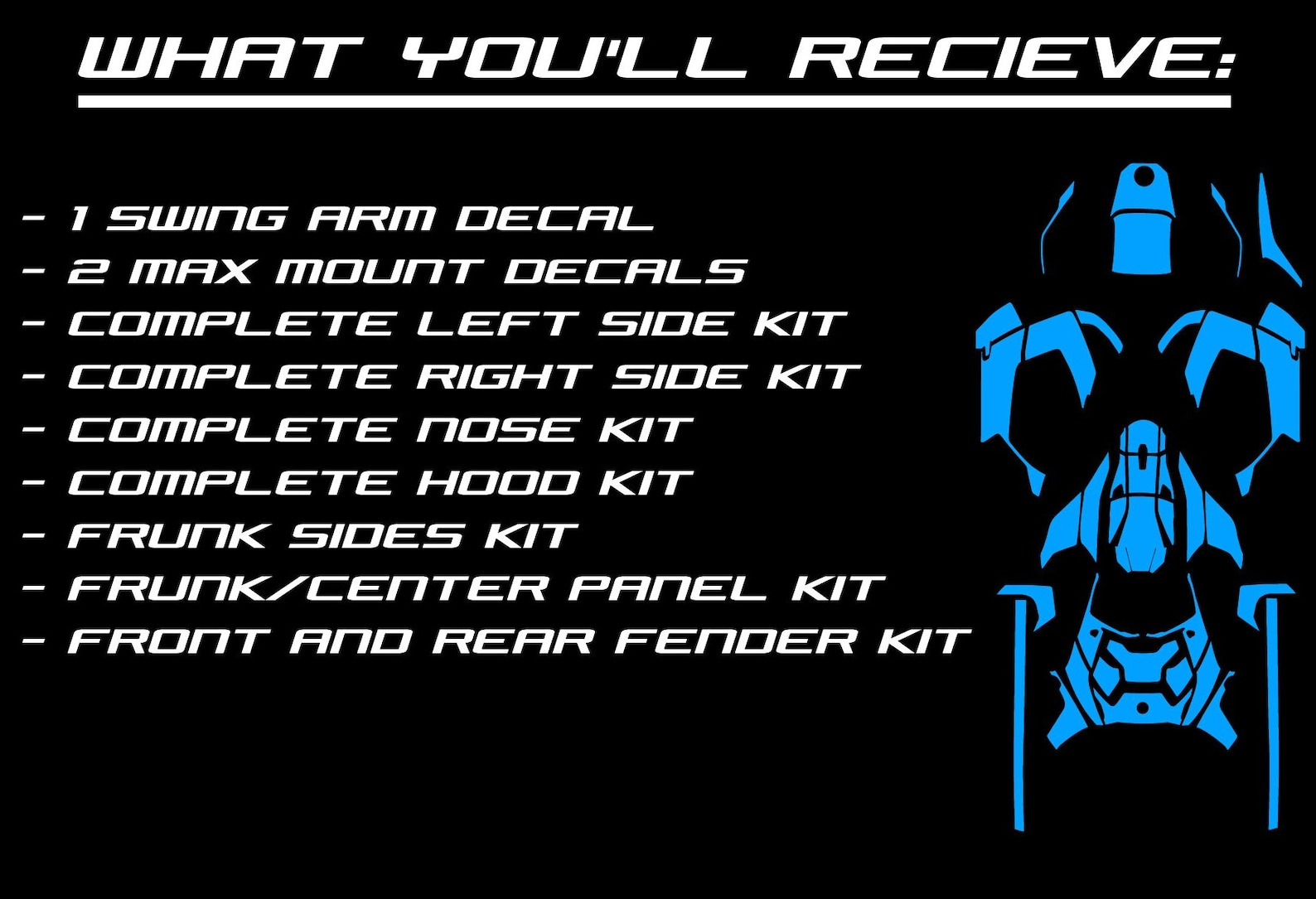 Full Wrap Kit Customizable - Can-am Ryker - Etsy