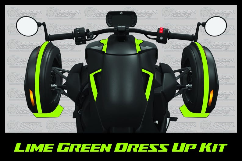 Lime Green "dress up Kit" Canam Ryker - Etsy
