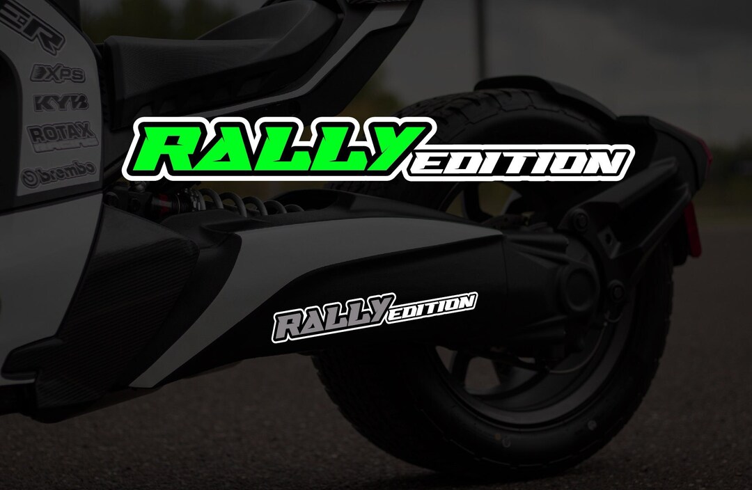 Rally Edition Long Style Decal (pair) - Can-am Ryker - Etsy