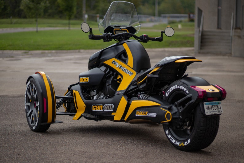Rear Fender 2 Piece Wrap Can-am Ryker - Etsy
