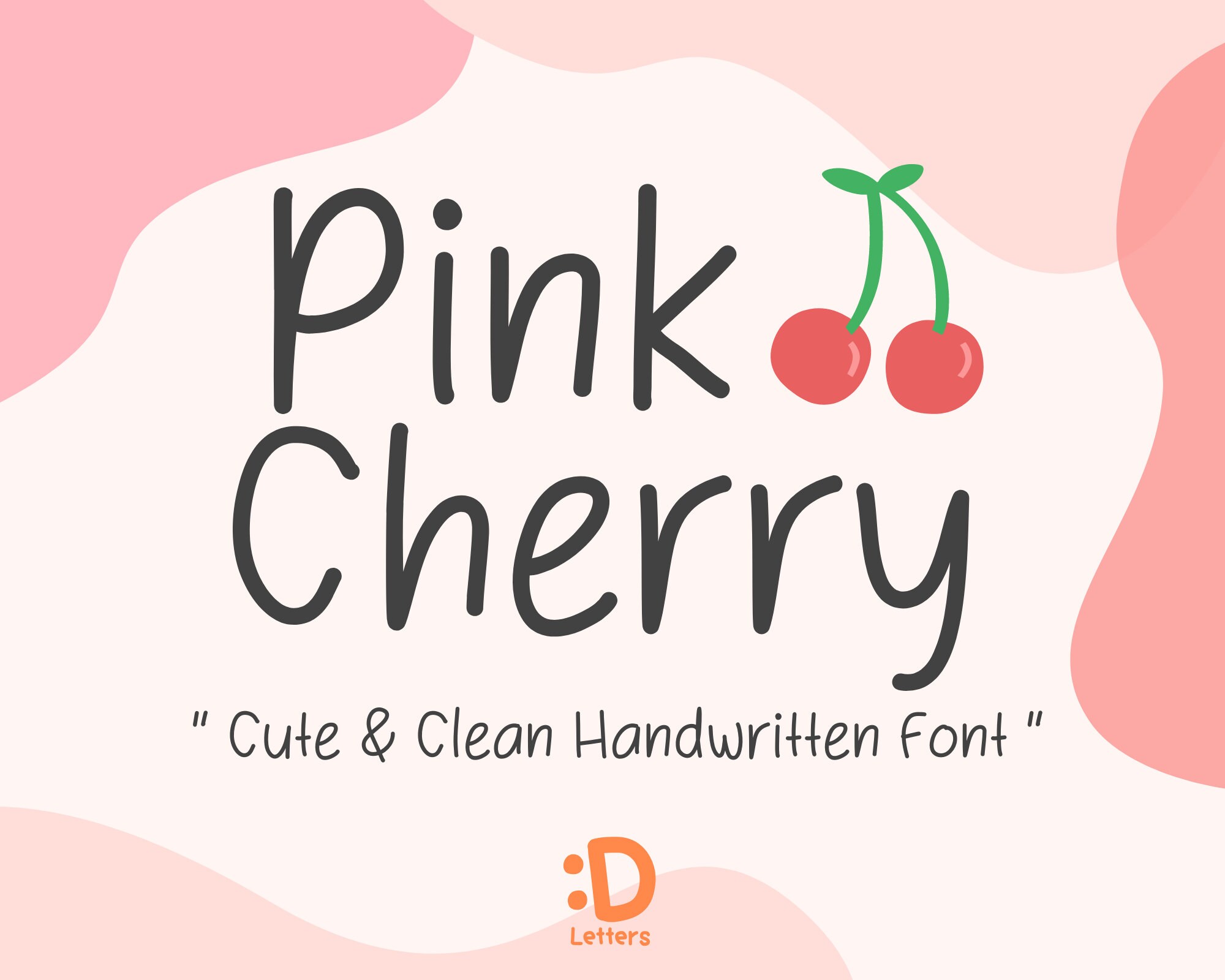 A Cute Handwritten Font, Goodnotes Simple Font, Study Digital Note ...