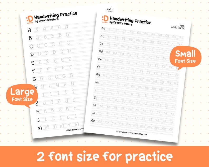 Handwriting Practice Sheets, Printable Handwriting Worksheets, Improve ...