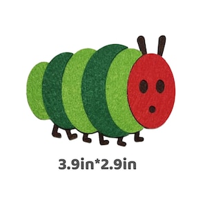 Hungry Hungry Caterpillar Felt Board Story Set - Handmade Educational ...