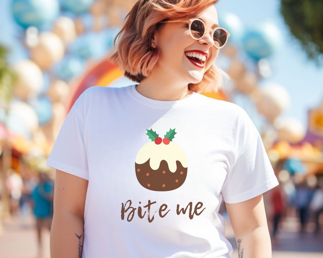 Bite Me Christmas Shirt, Christmas Shirt Family, Christmas Party Shirt ...