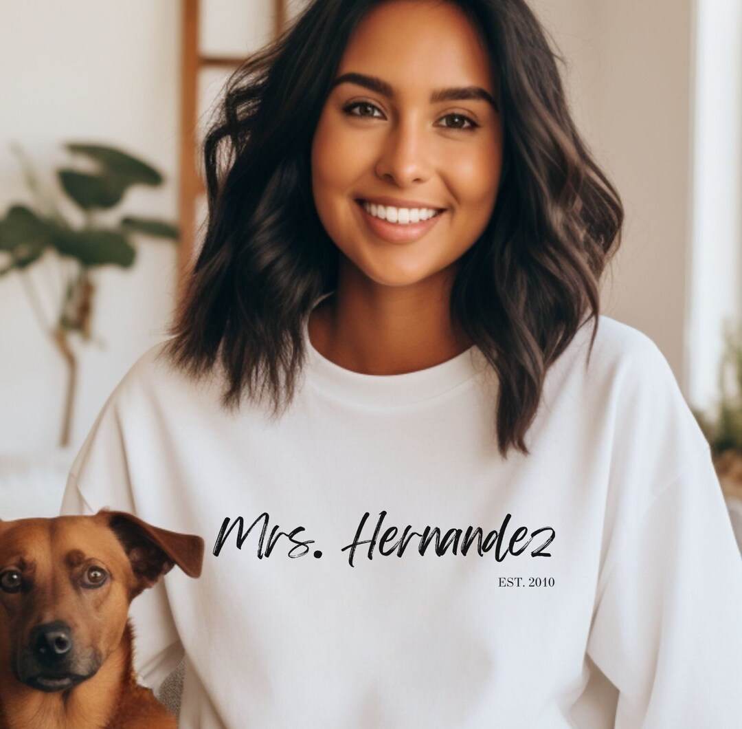 Future Mrs Personalized Bride Shirt, Bride Shirt Personalized, Wedding ...