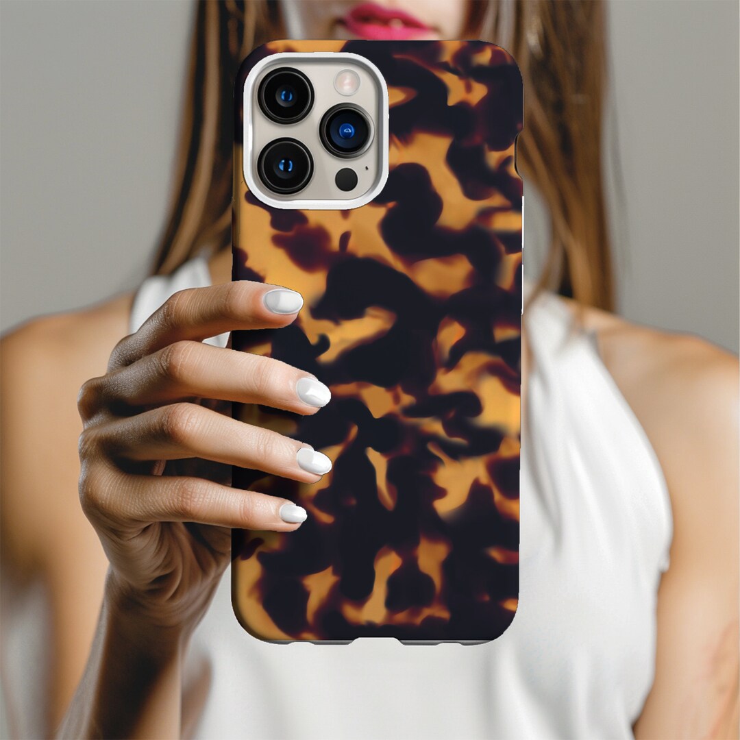 Tortoise Shell Phone Case Classic Elegant iPhone Sophisticated Pattern ...