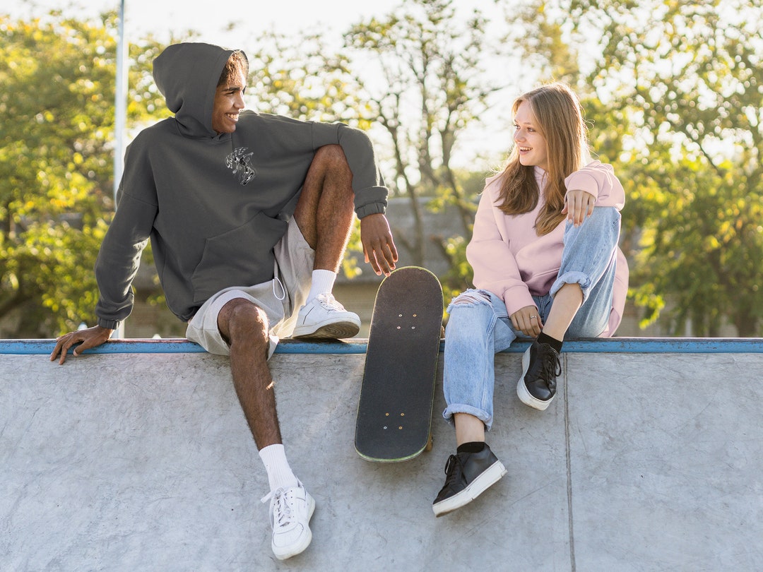 ADULT - Montclair Skatepark Three-panel Fleece Hoodie - DARK - Etsy