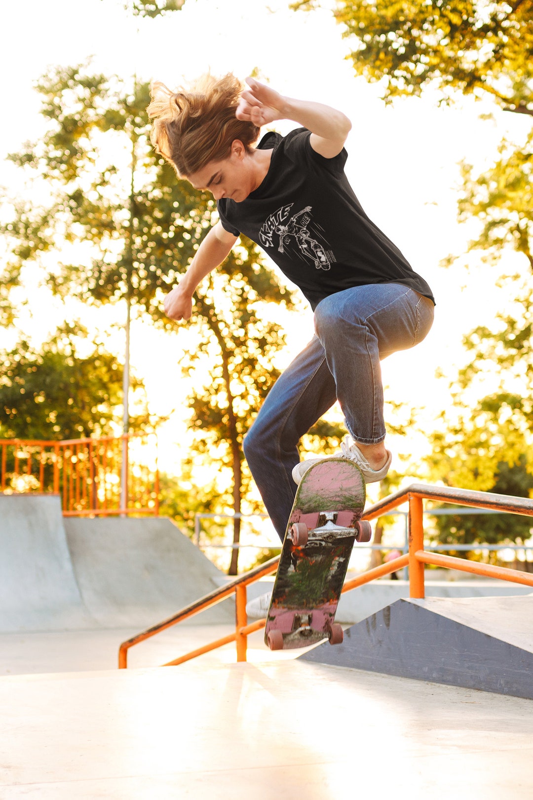 ADULT - Montclair Skatepark Tee - DARK - Etsy