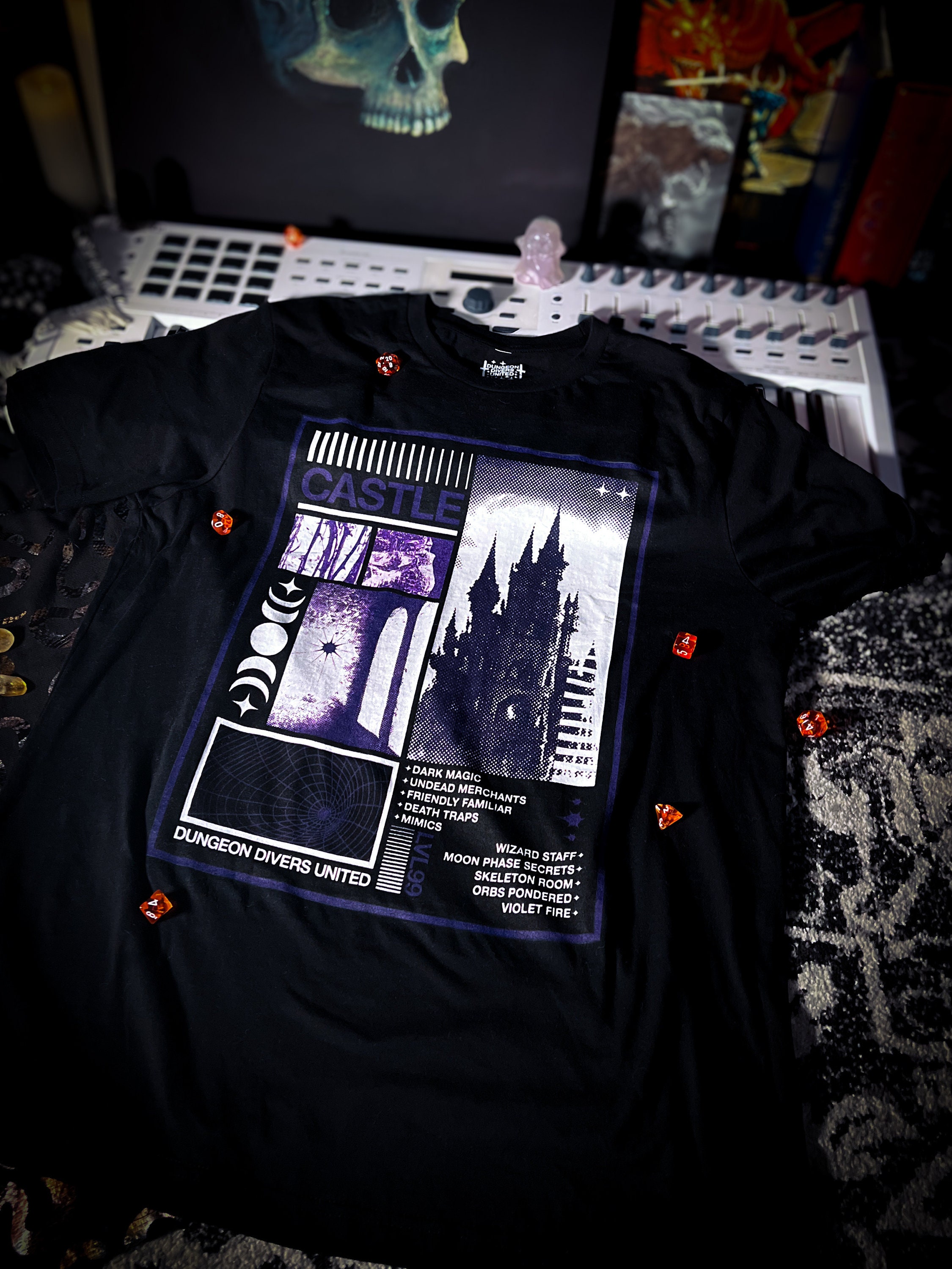 CASTLE - LVL99 T-shirt - Etsy
