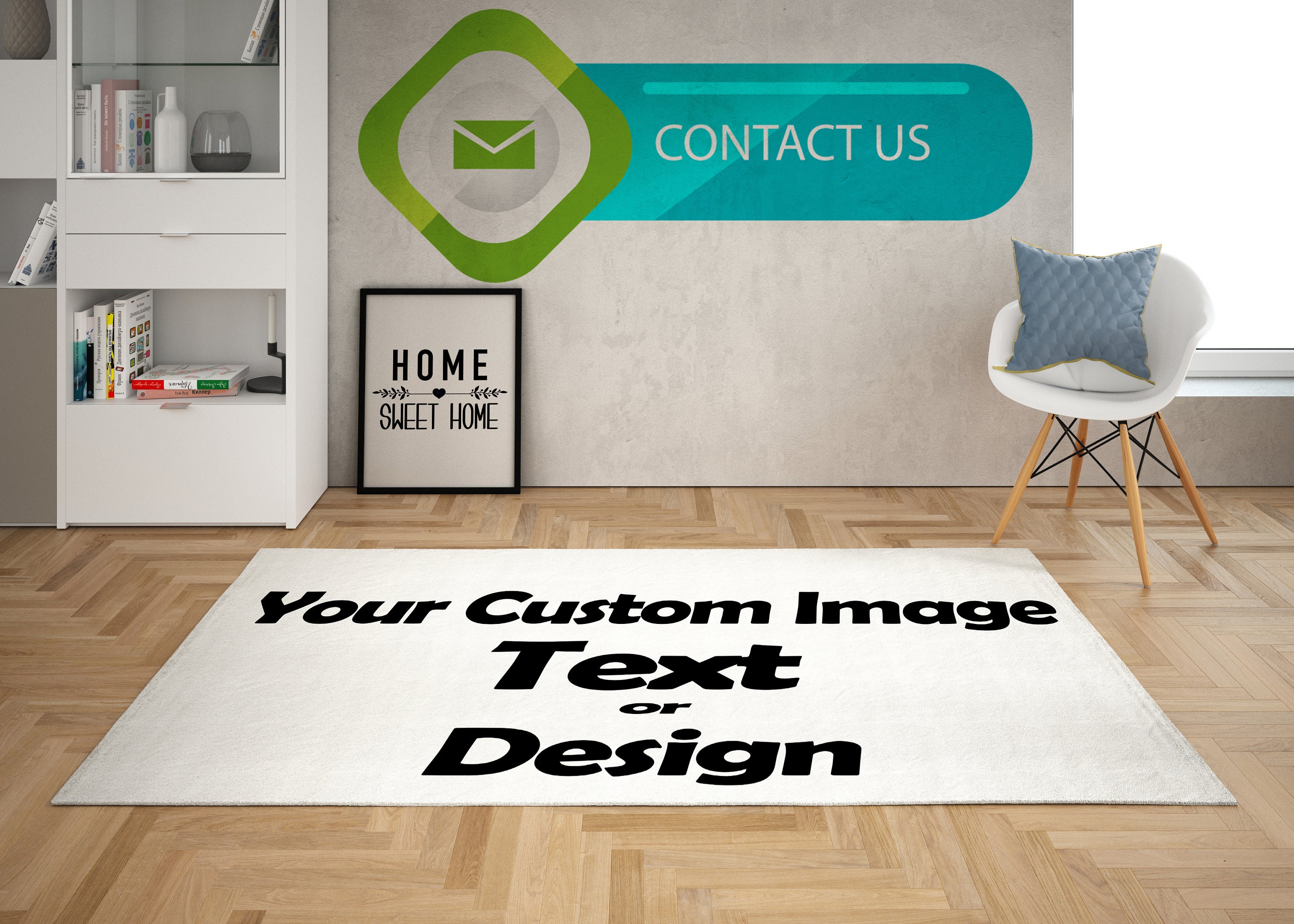 Modern Digital Rugcartoon Themed Digital Rug - Etsy