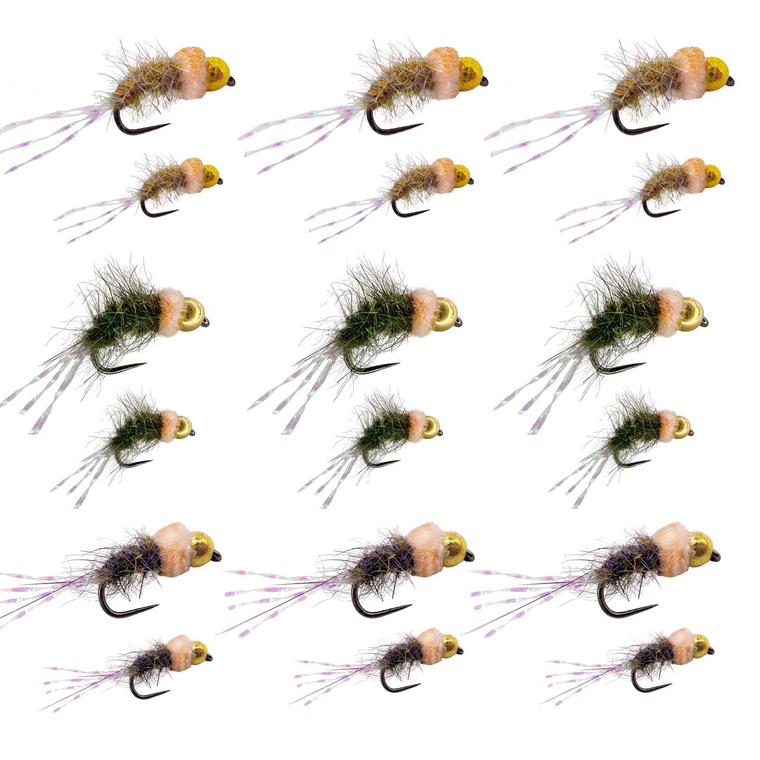 Pink Squirrel BH Nymph Fly Assortment Fishing Flies for - Etsy