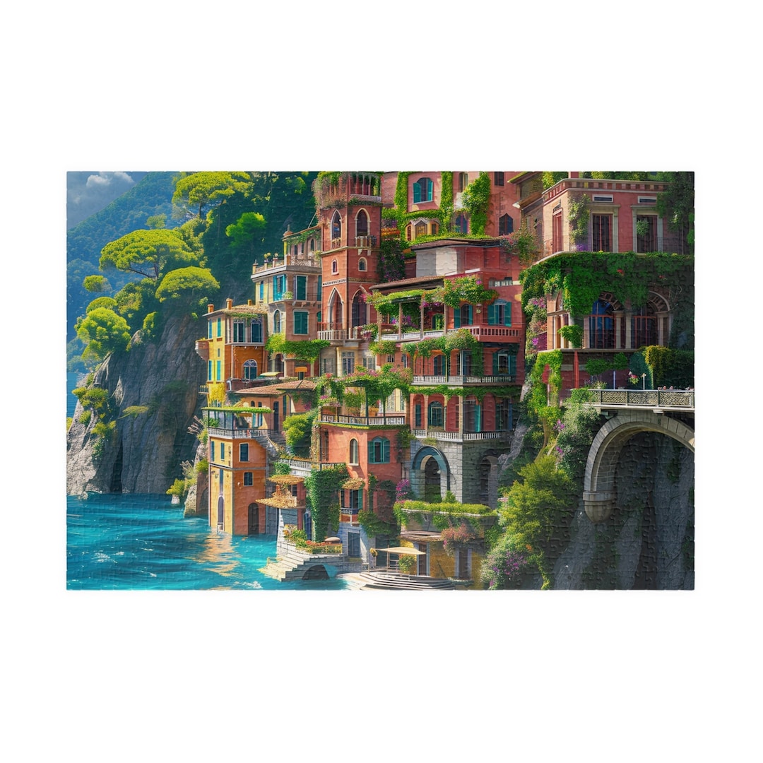 Jigsaw Puzzle Palace Town on the Water | Gifts - Etsy