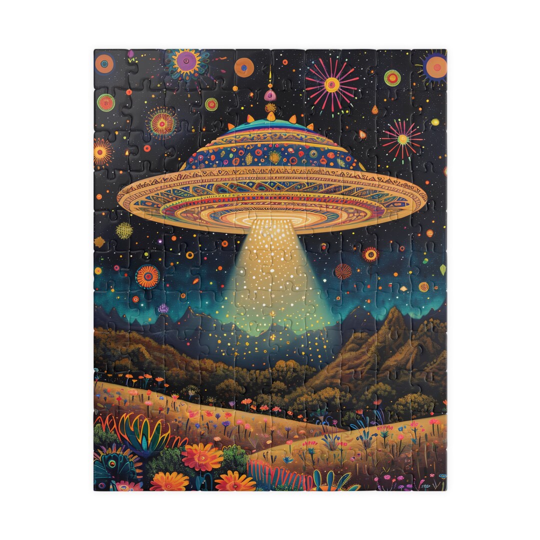 UFO Space Jigsaw Puzzle - Interstellar Adventure for Puzzle Enthusiasts ...
