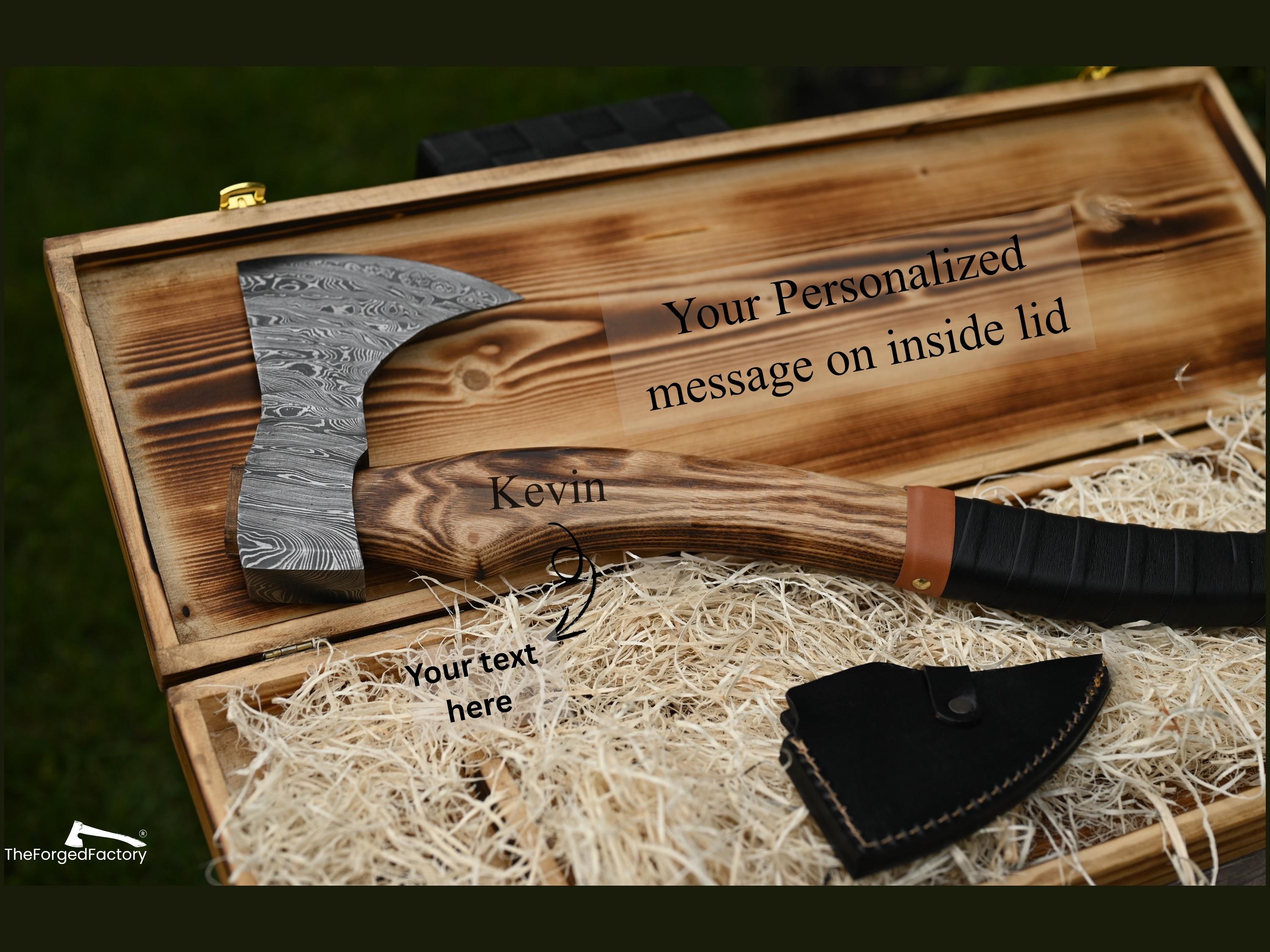 Functional Hand Forged Viking Axe, Gift for Men and Women With ...