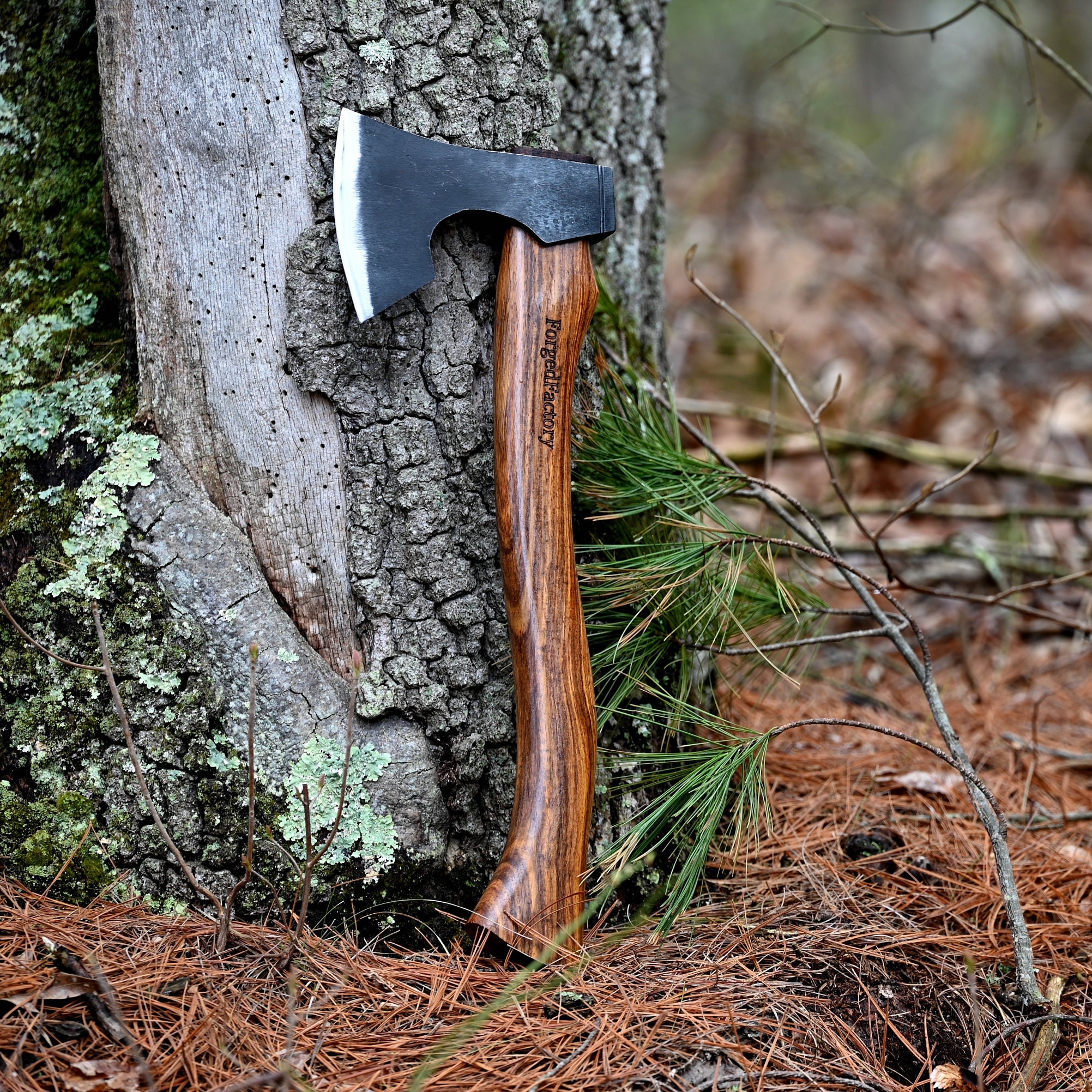 Hand Forged Axe Viking Hatchet Cleaver Hatchet Gift for HIM Camping Axe ...