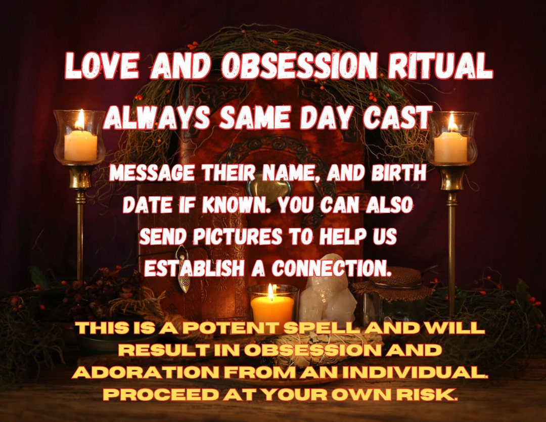 Love and Obsession Spell Same Day Cast Love Bind Fast and Powerful by ...