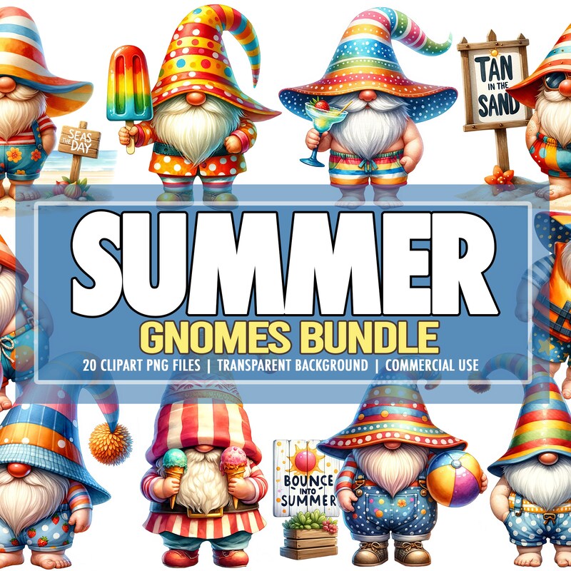 Summer Gnome - Etsy