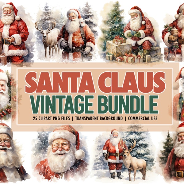 Vintage Santa Claus - Etsy