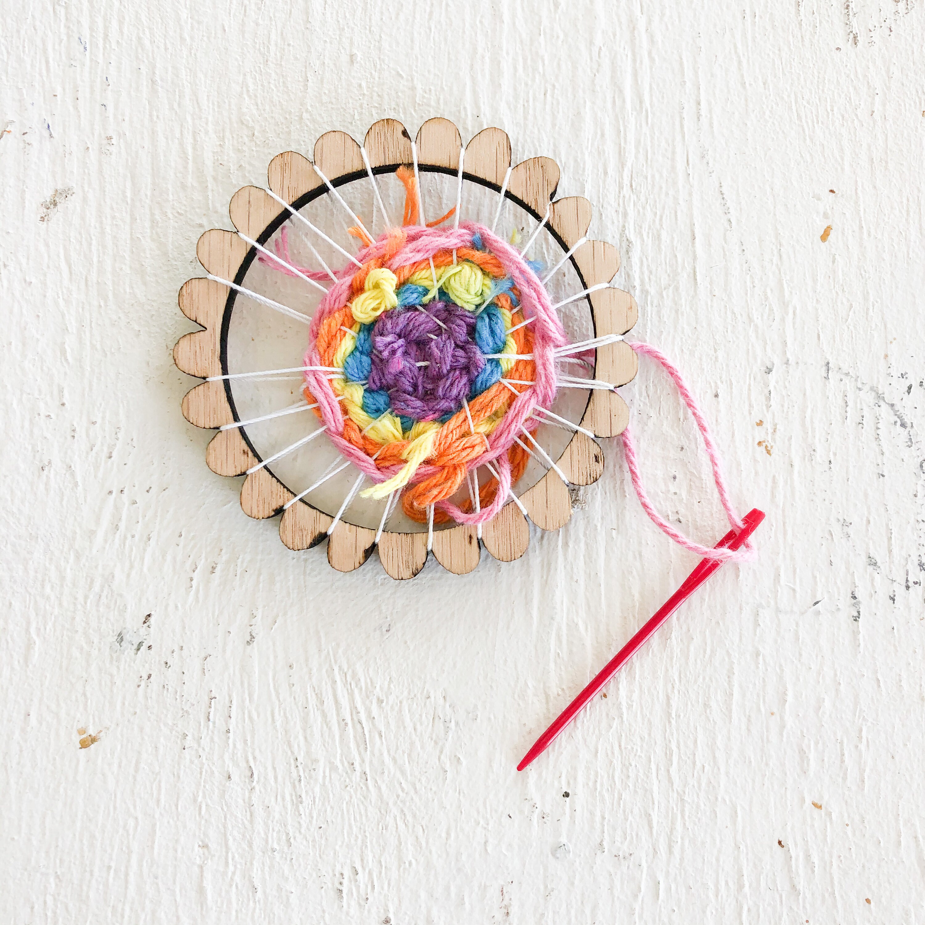 Circular Loom Kit Weaving Beginners Loom Kids, Women, and Teen Craft ...