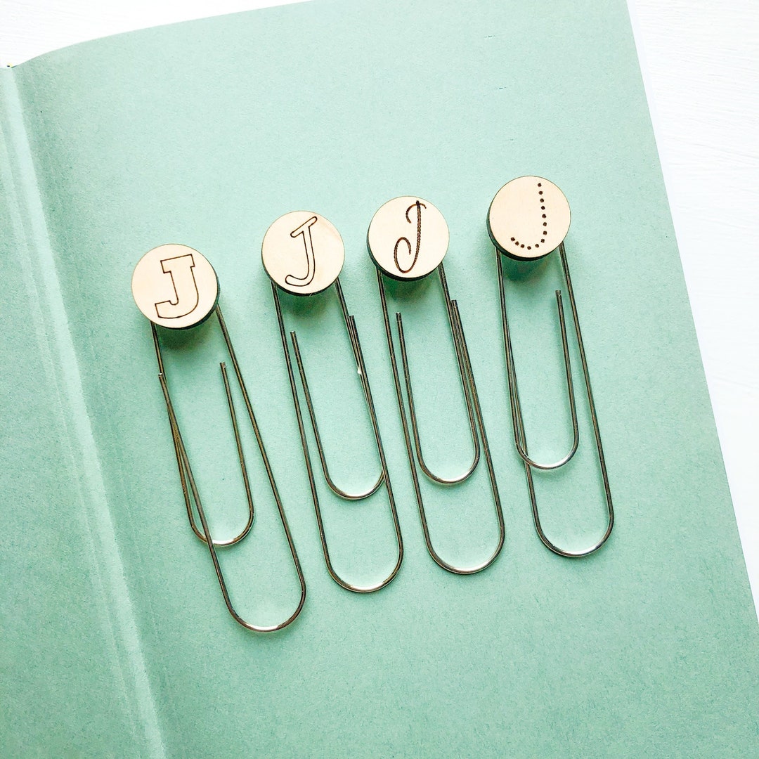 Paperclip Bookmark, Personalized Bookmarks for Books - Etsy