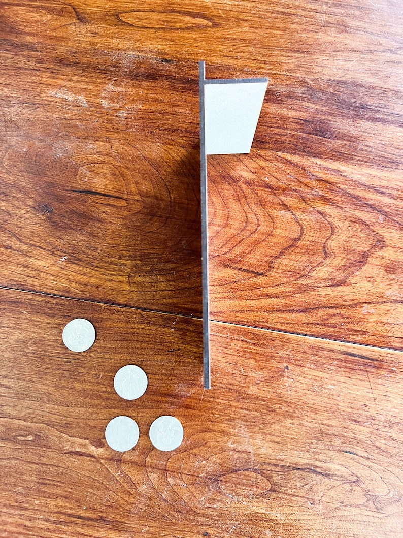 Coin Mini Corn Hole Game Board, Quarter Toss Game, Bulk Wedding Party ...